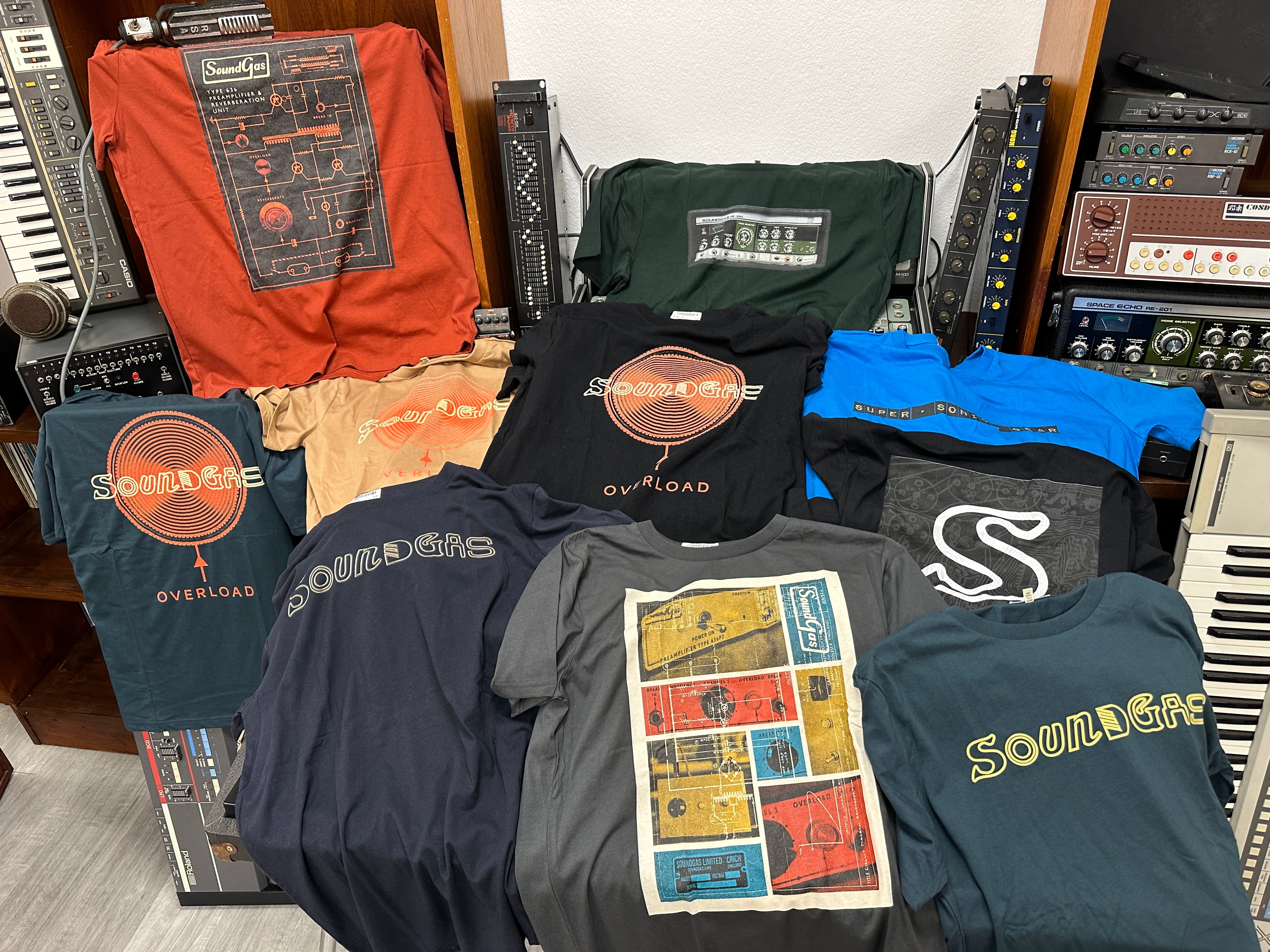 Vintage Music Equipment Merch & Apparel - Soundgas