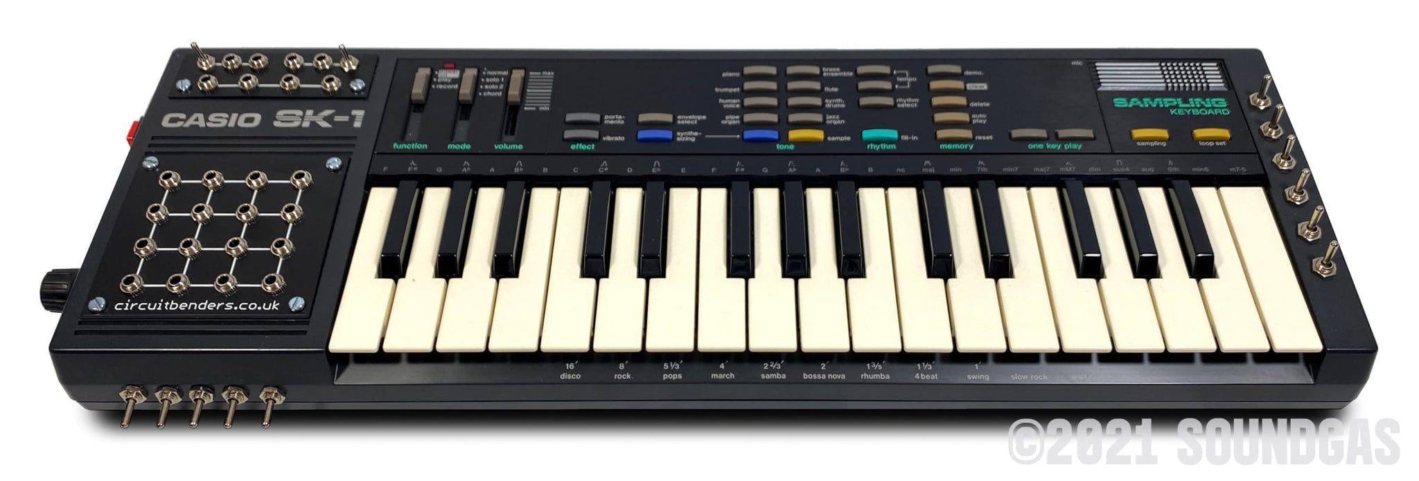 Casio SK-1 Sampling Keyboard Circuitbent FOR SALE – Soundgas