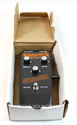COLORSOUND OVERDRIVER - modified to vintage Powerboost spec FOR SALE ...