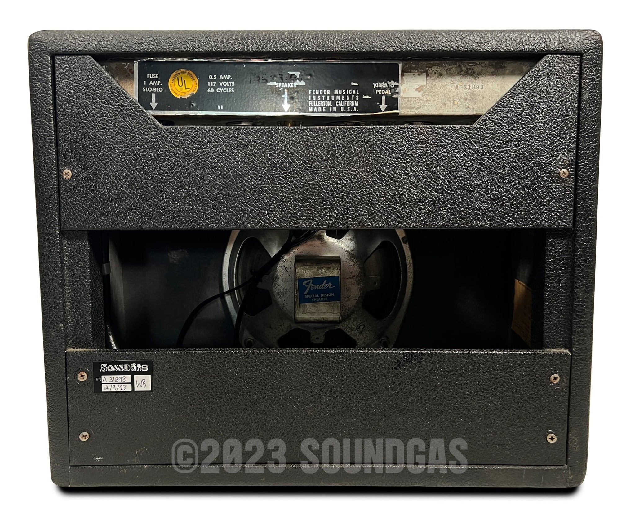Fender Vibro Champ 1971 Silverface FOR SALE – Soundgas