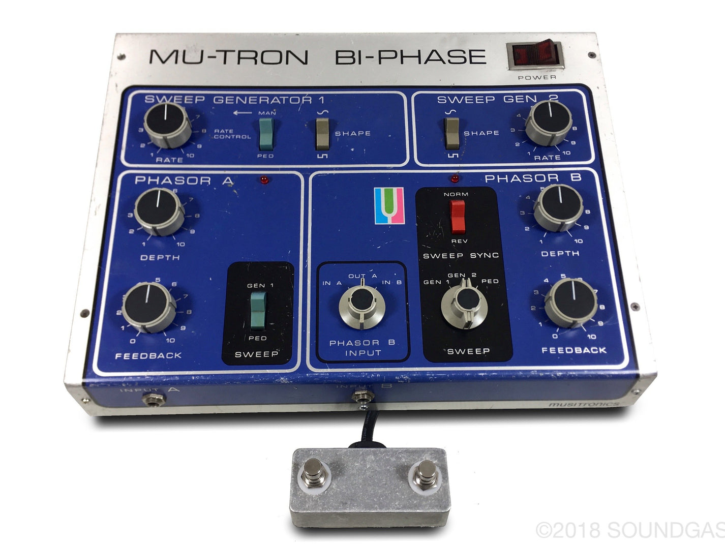 Musitronics Mu-Tron Bi-Phase (CV Mod) FOR SALE – Soundgas