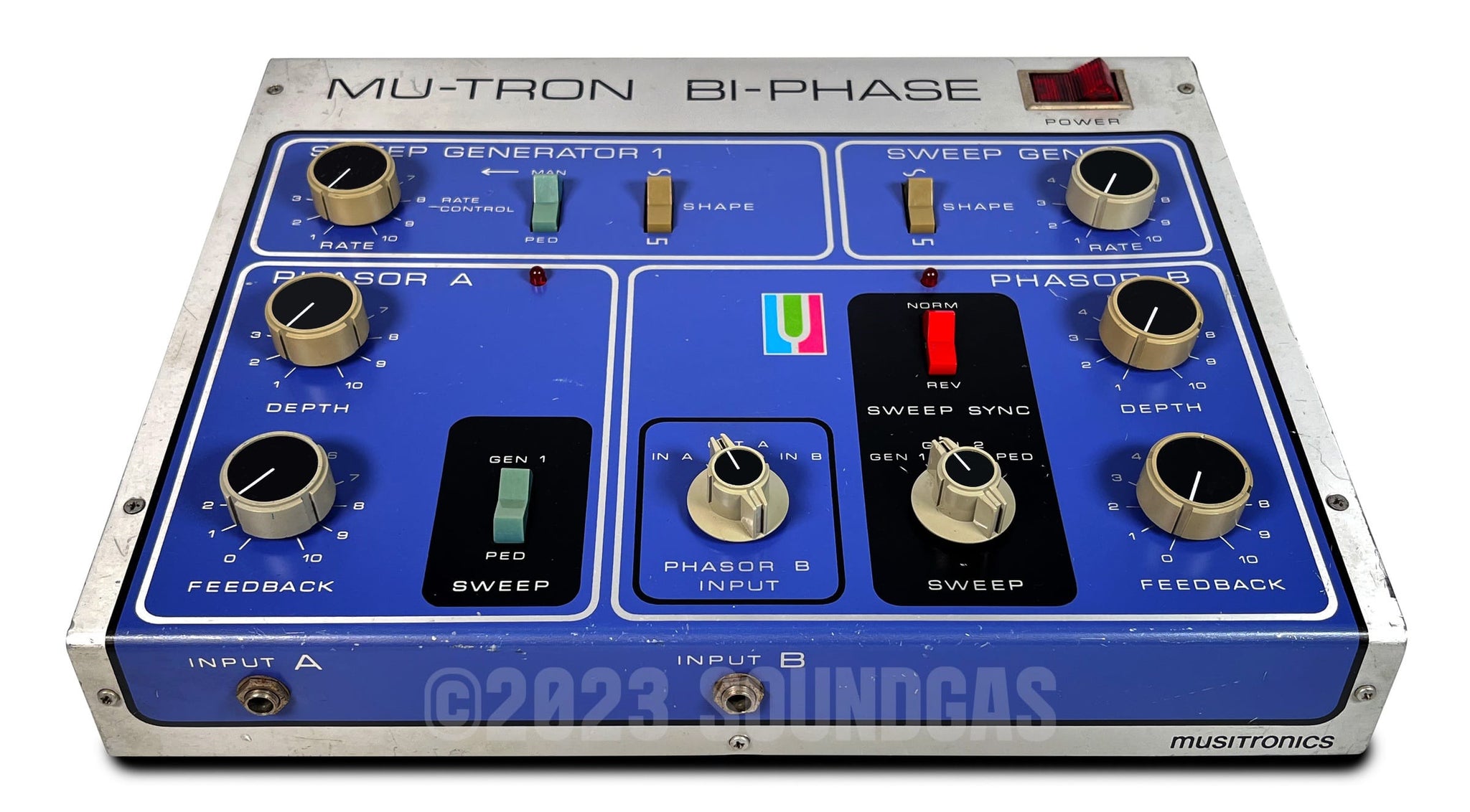 Musitronics Mu-Tron Bi-Phase + Custom Controller FOR SALE – Soundgas
